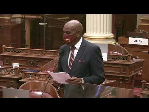 California State Senate Adjourns in Memory of De Mario Lamar Johnson - YouTube