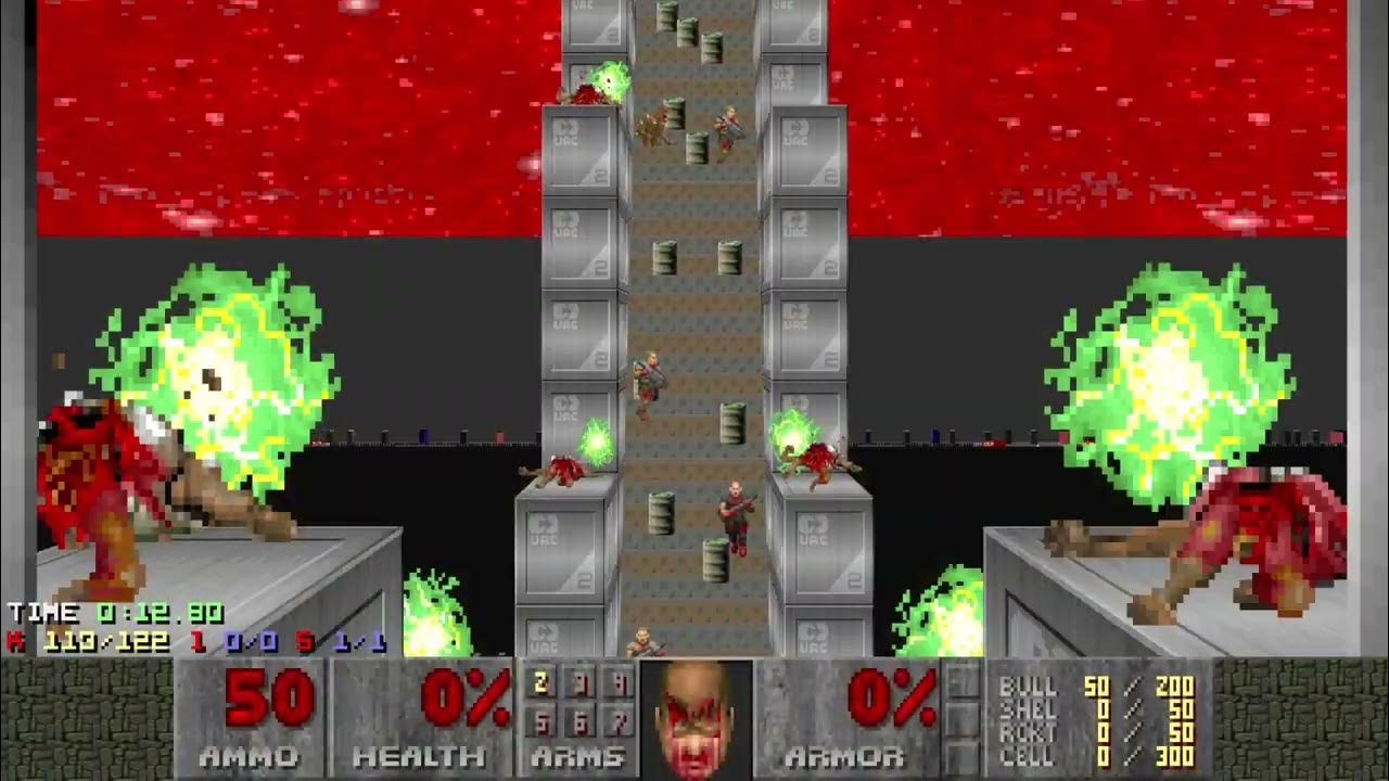 Doom 2 - Crate Expectations (Map 29: Night): UV-Max (Map Author: Clippy ... Doom 2 - Crate Expectations (Map 29: Night): UV-Max (Map Author: Clippy ...