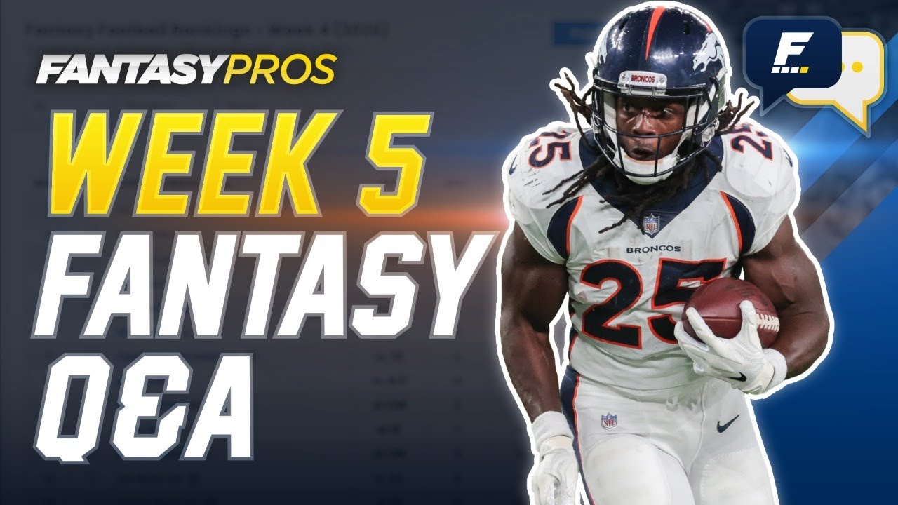 FantasyPros Live: Week 5 Q&A with Mike Tagliere (2020 Fantasy Football ...