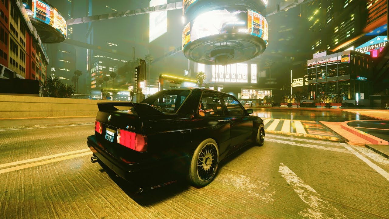 Cyberpunk 2077 - BMW M3 Max Graphics DLSS 3 RTX 4090 4k Gameplay - YouTube