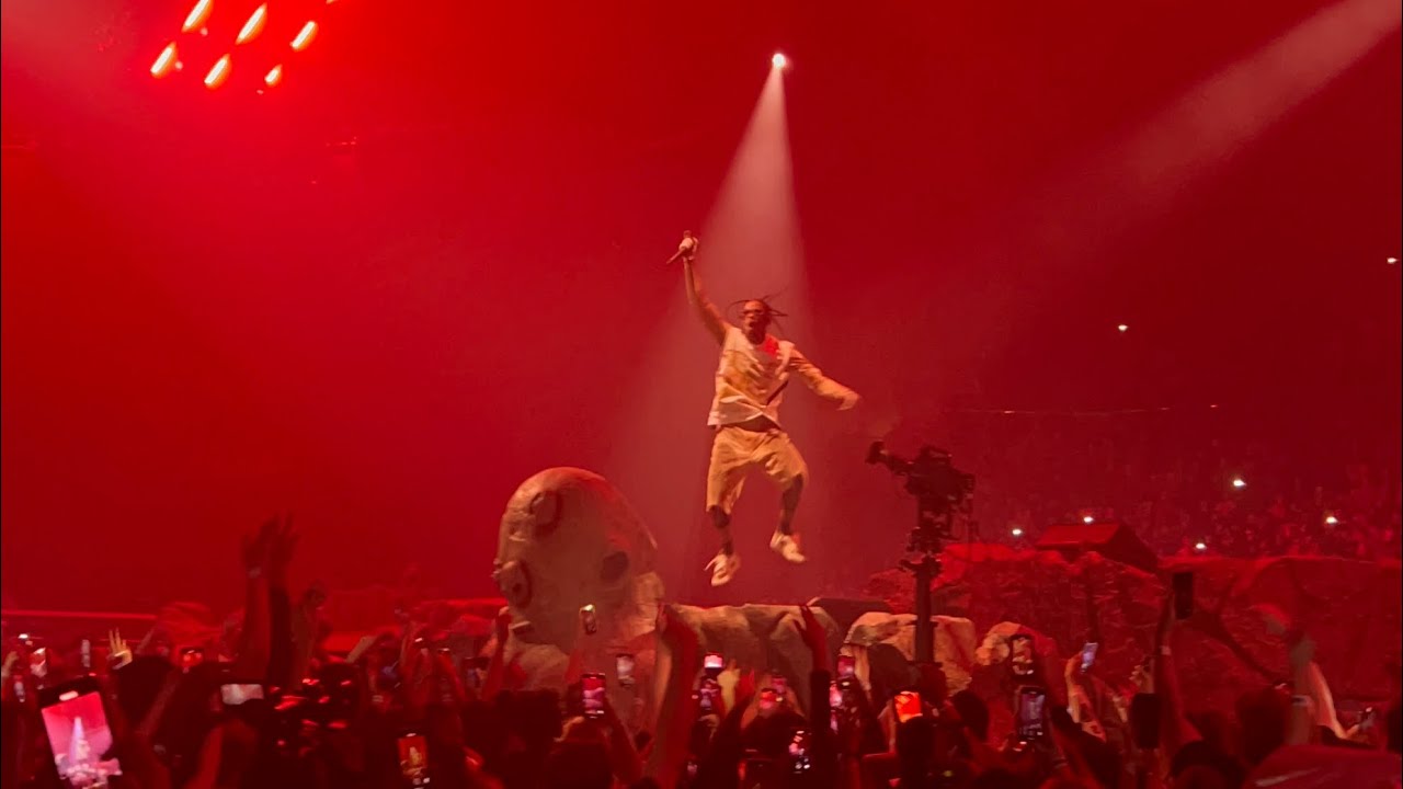 Travis Scott Utopia Tour Las Vegas, Nevada October 29th, 2023 - YouTube