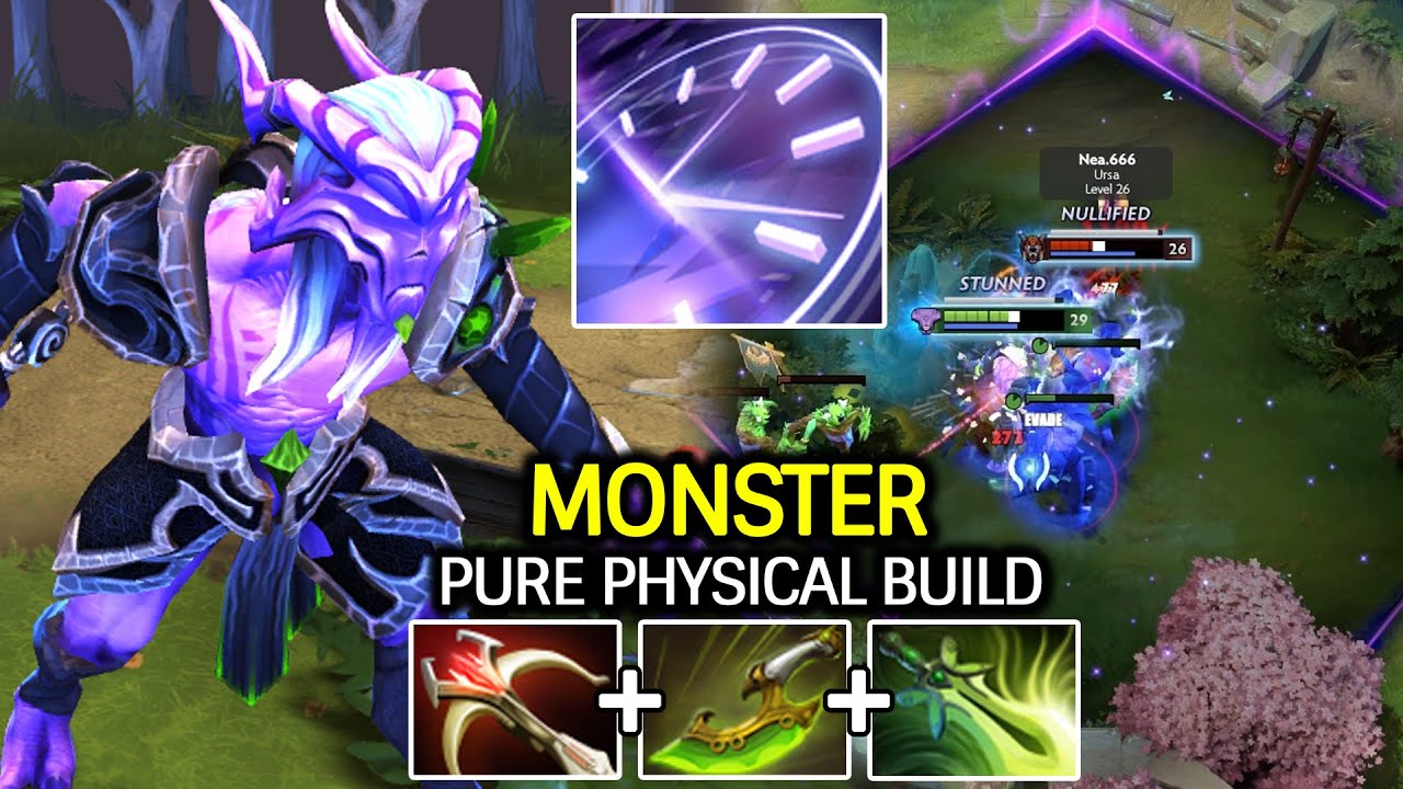 Faceless Void TIME ZONE = MONSTER CARRY With Pure Physical Build Dota 2 ...