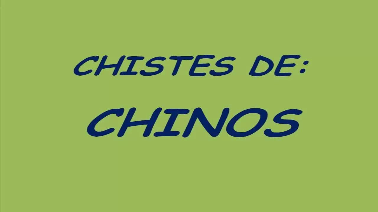 CHISTES BUENOS | CHISTES DE CHINOS | CHISTES CORTOS - YouTube