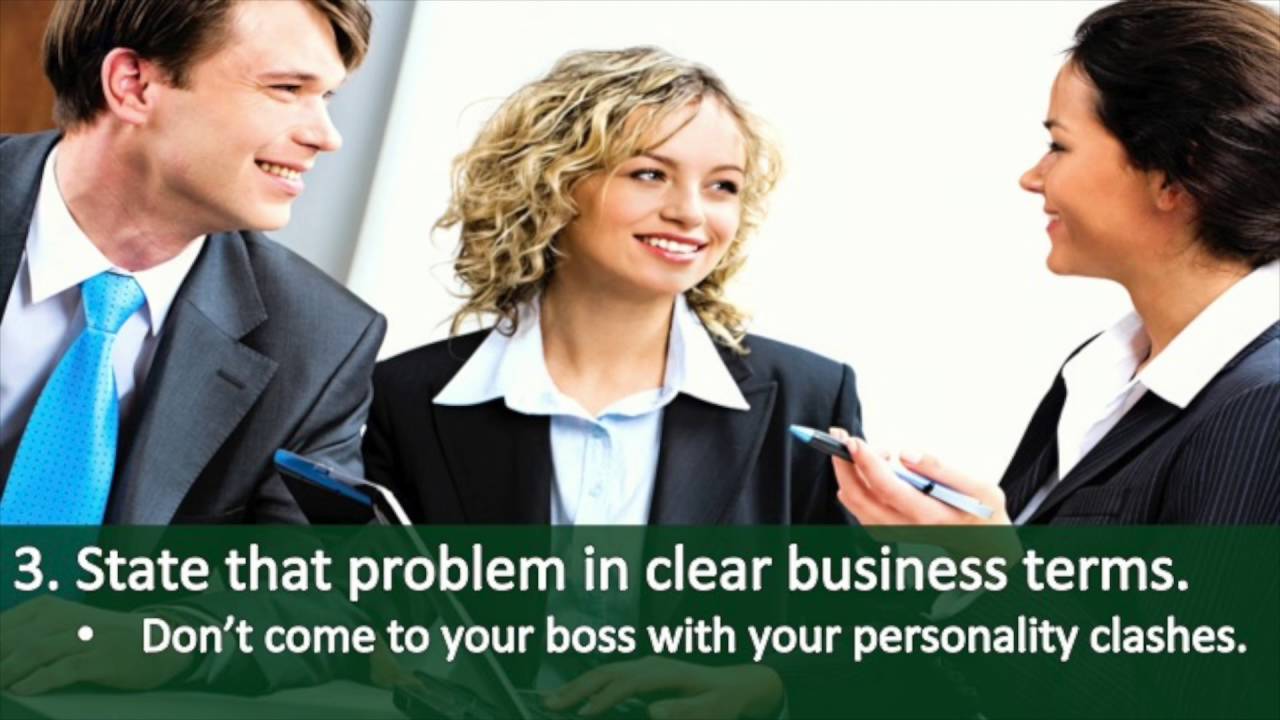 How to Complain to Your Boss - YouTube