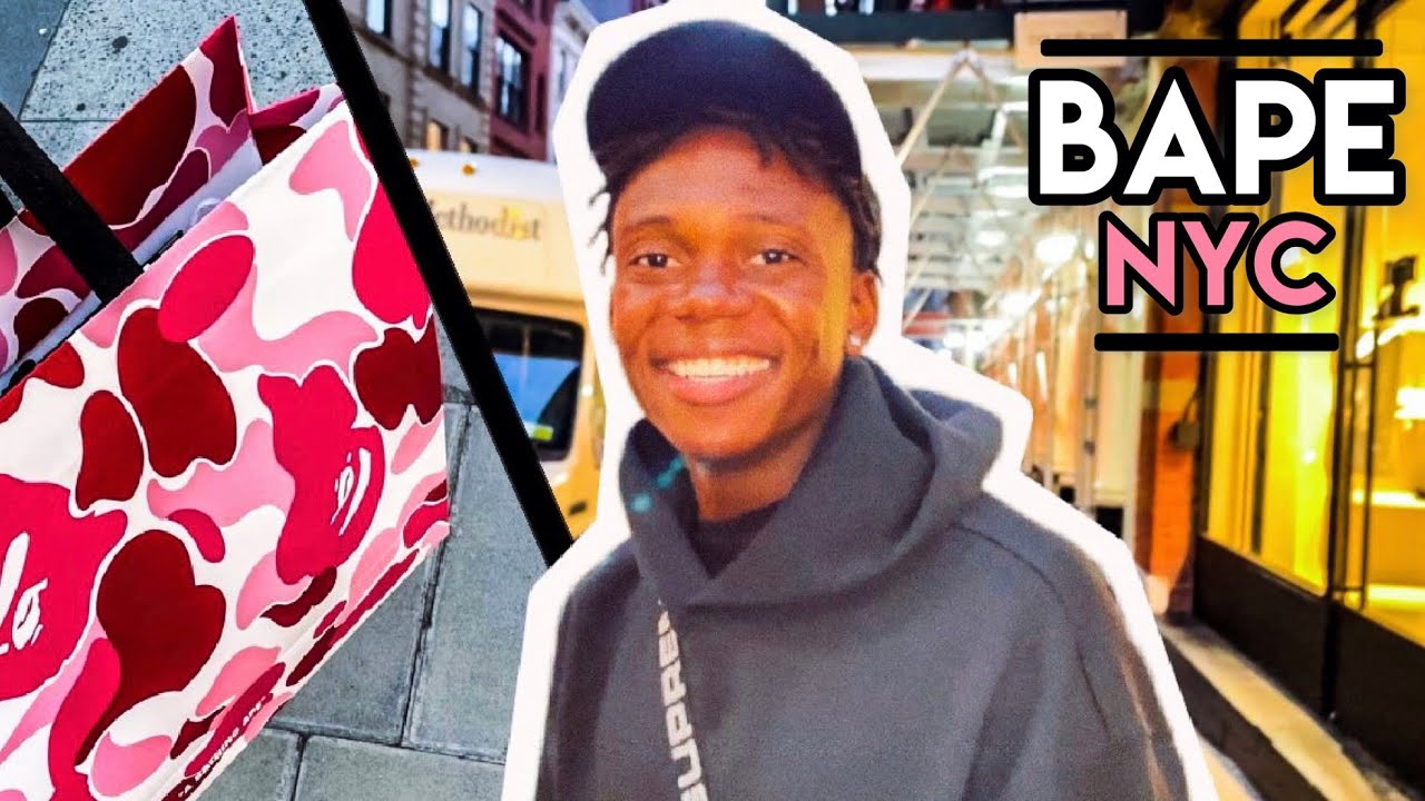 Shopping Spree At BAPE NEW YORK! 🗽 - YouTube
