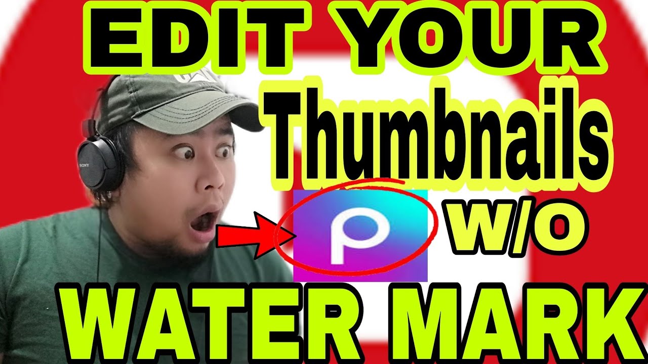 HOW TO EDIT THUMBNAIL FOR FREE| TUTORIAL | thumbnail w/o watermark ...
