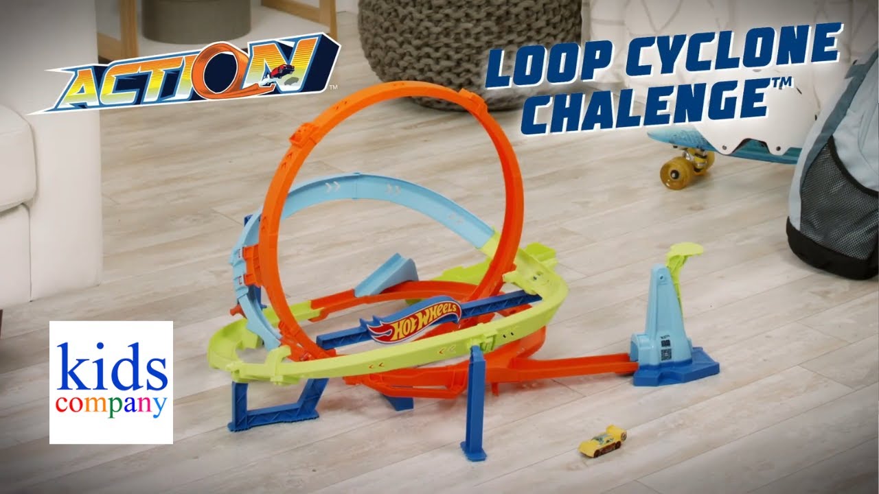 Hot Wheels Loop Cyclone Challenge! #KidsCompanyPH - YouTube