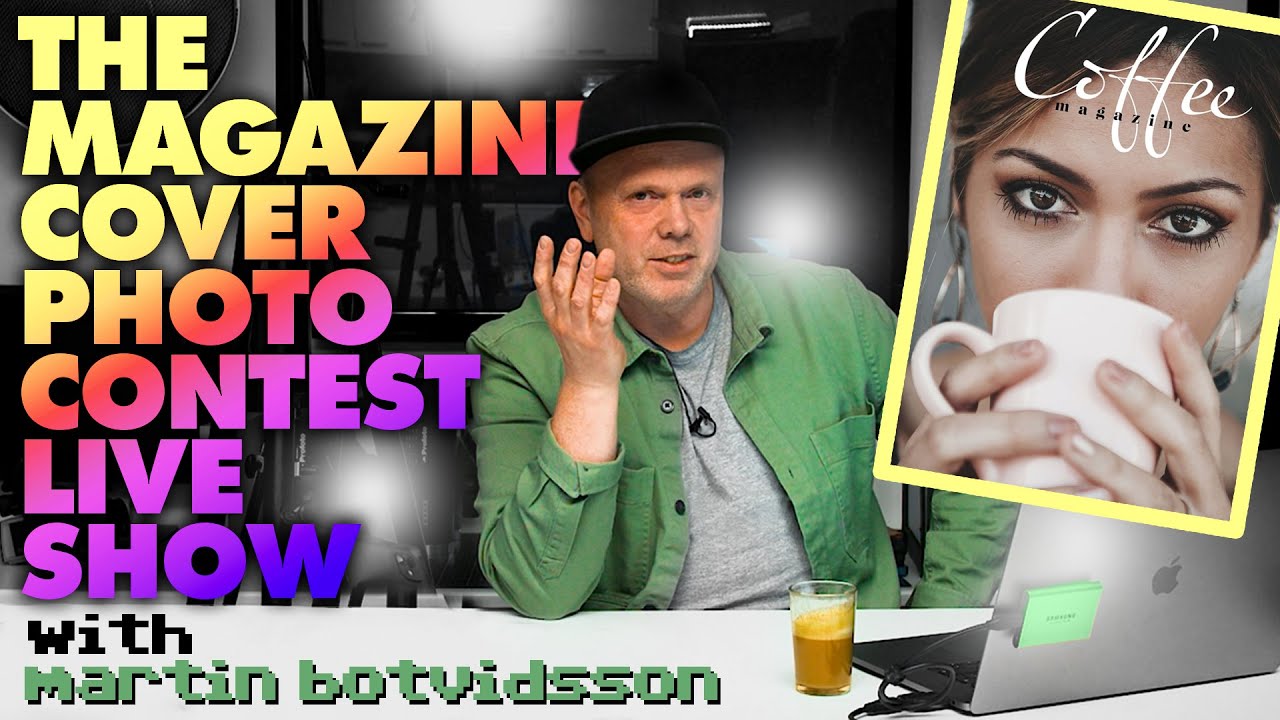MAGAZINE COVER PHOTO CONTEST - LIVE PHOTO FEEDBACK! - YouTube