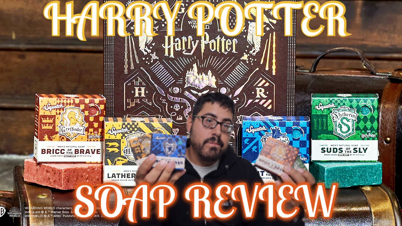 DR. SQAUTCH HARRY POTTER SOAP REVIEW!! - YouTube