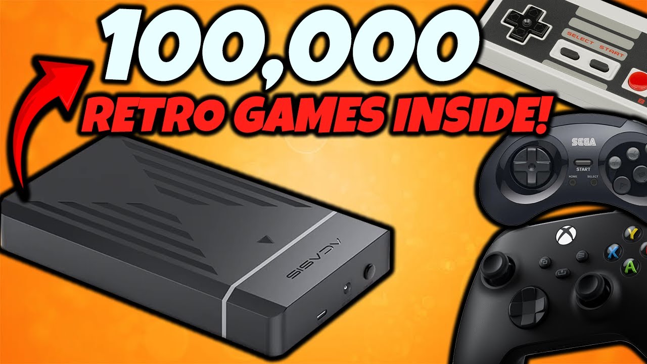 This Retro Game Hard Drive On Amazon Is The Most Impressive One Yet ...
