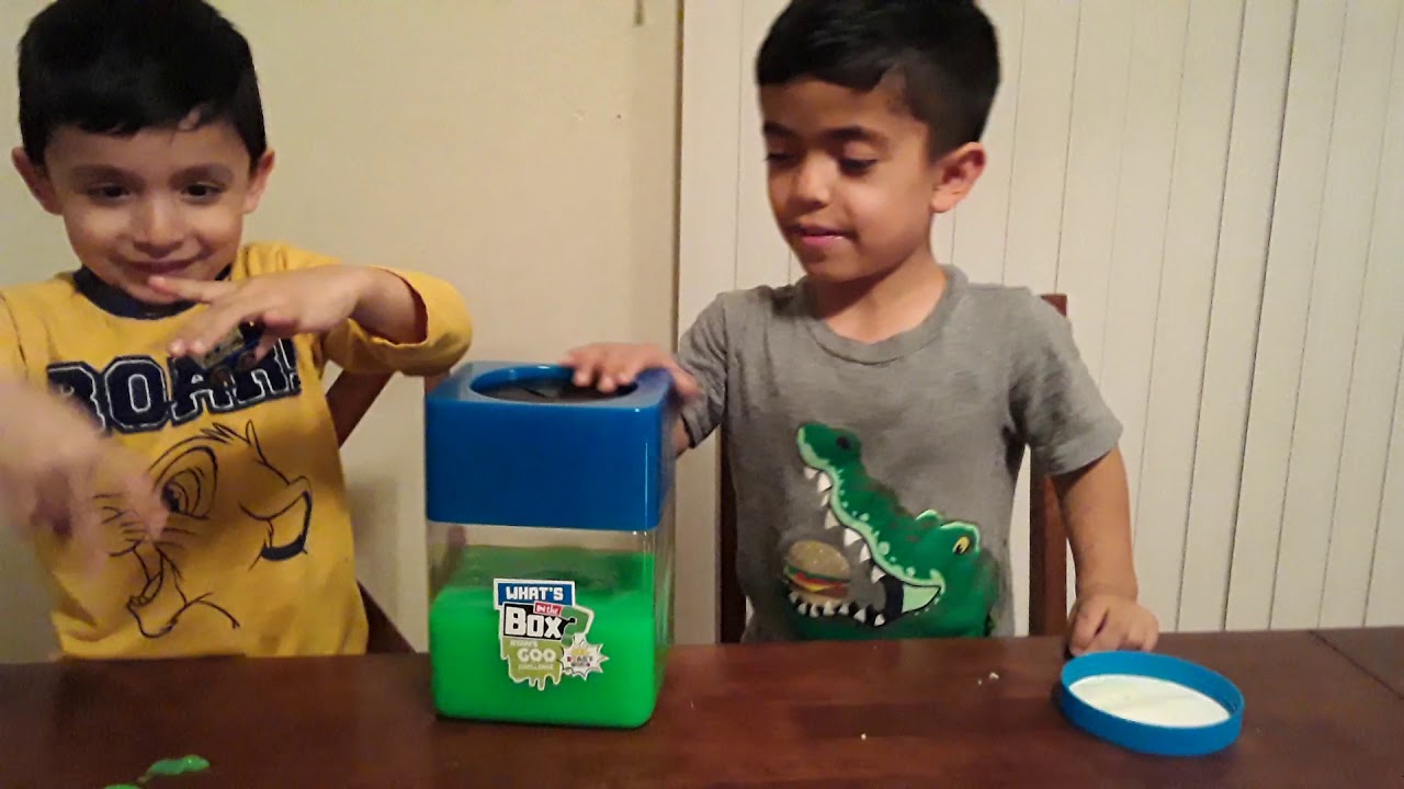 Ryan's World What's in the box Goo challenge review - YouTube