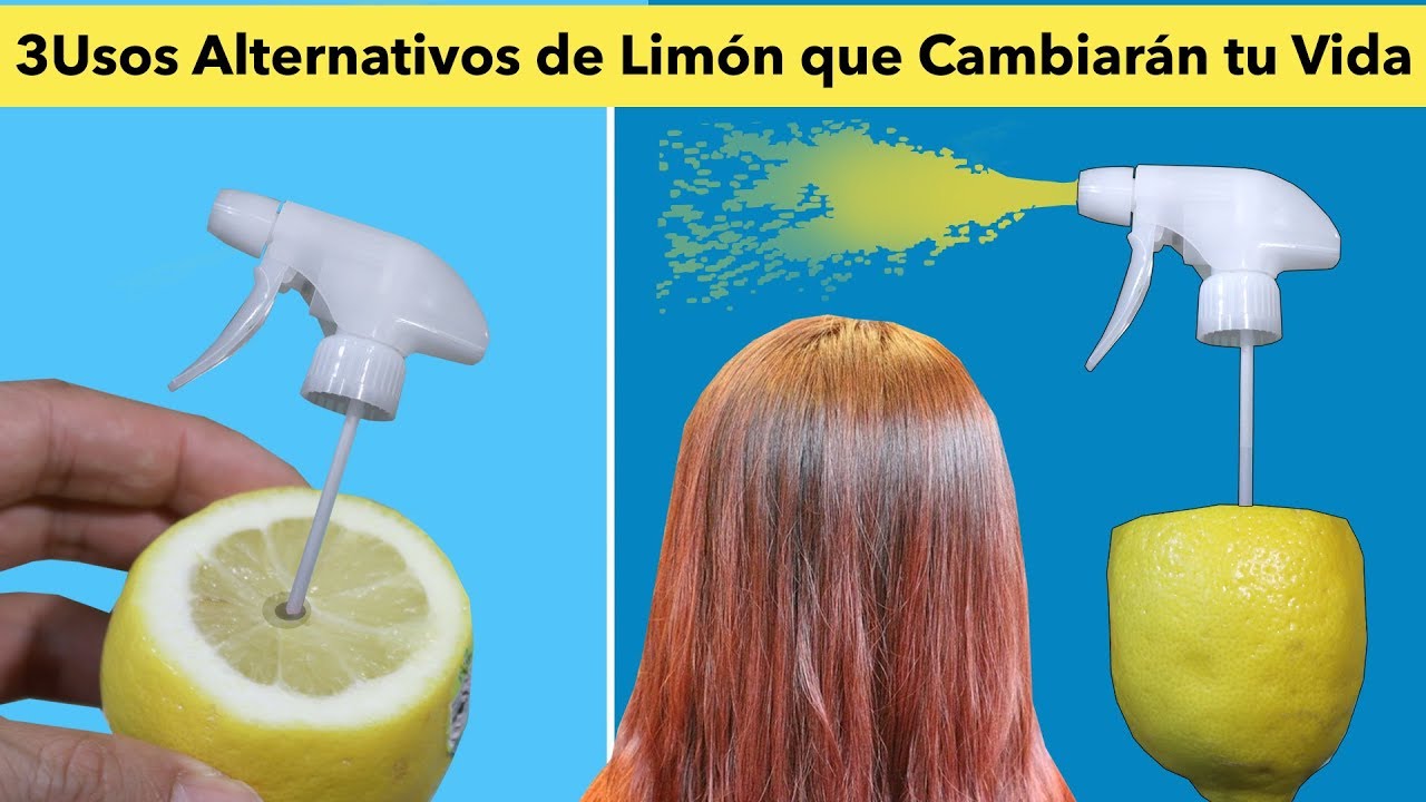 ¡DIOS MÍO POR QUÉ NADIE HA DICHO NADA! 3 USOS ALTERNATIVOS DE LIMÓN QUE ...