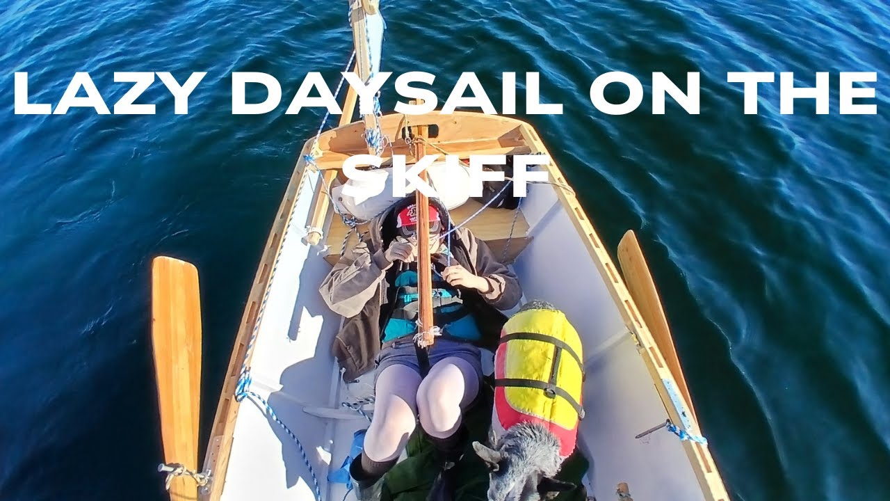 Light Winds January Daysail the Seamless Skiff with a Full Crew - YouTube