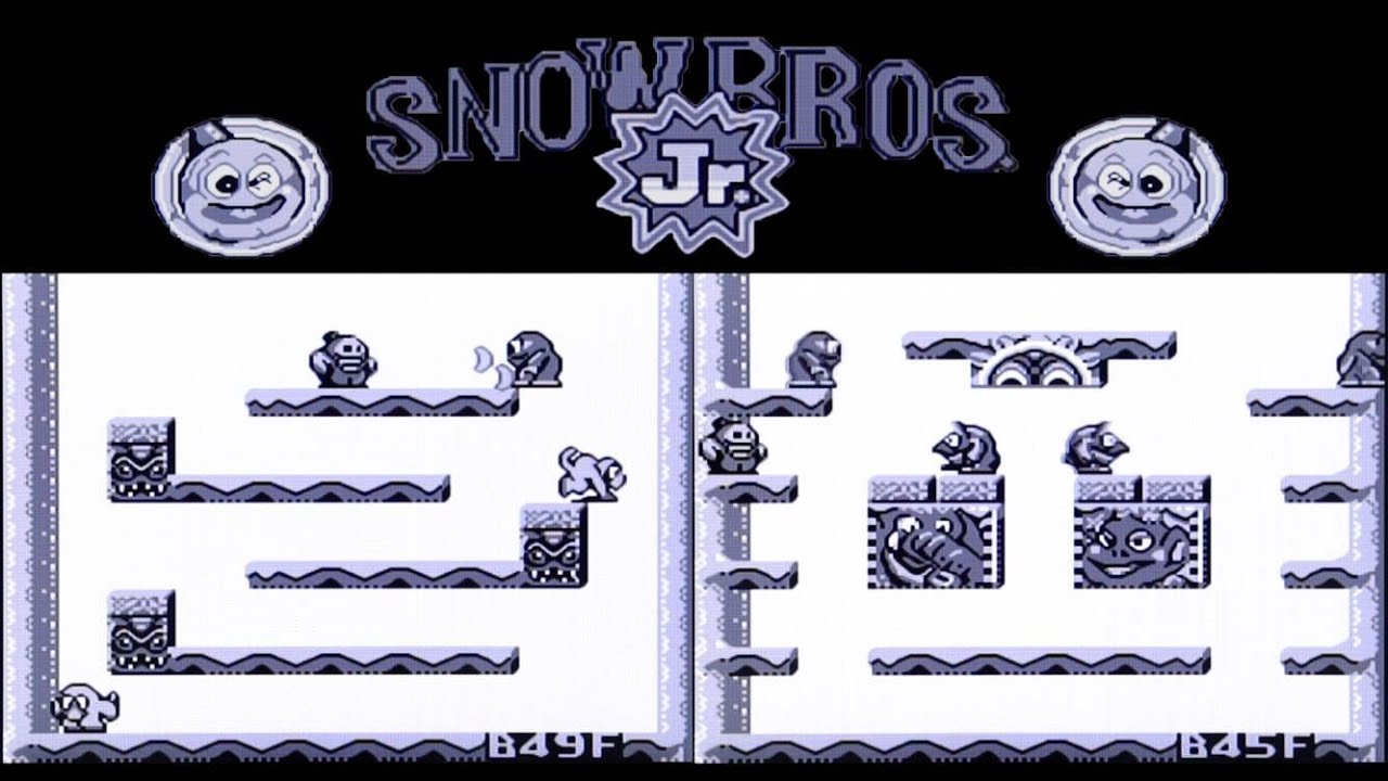 Anbernic RG35XX NINTENDO Game Boy GB Snow Brothers (Nintendo Game Boy ...