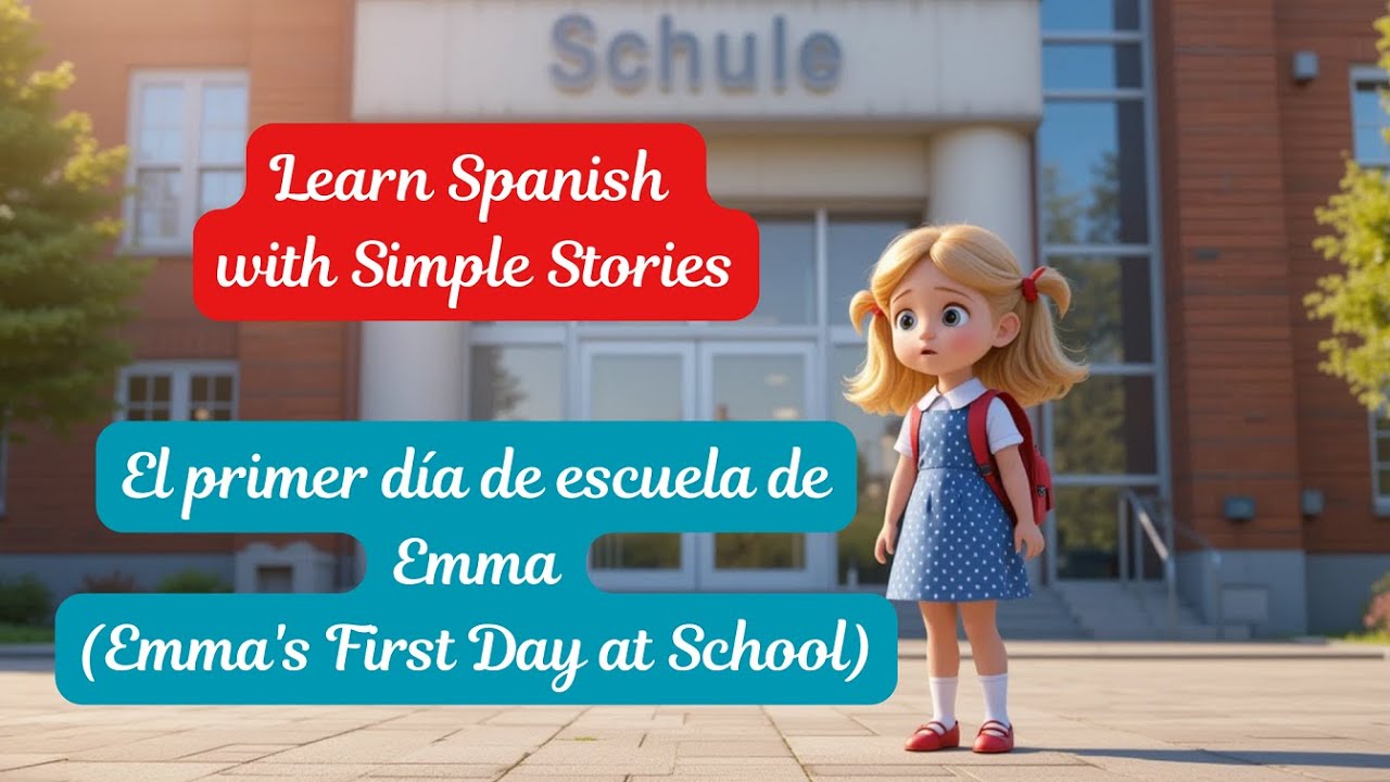 Learn Spanish with Simple Stories | El primer día de escuela de Emma ...