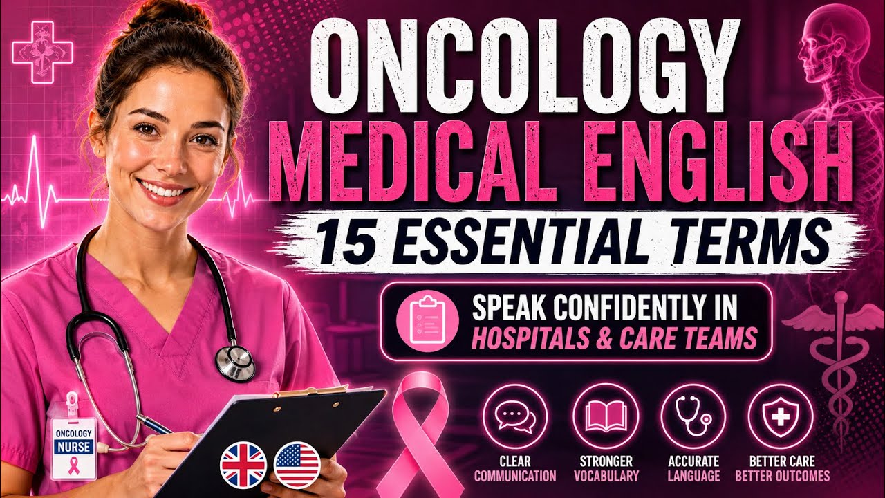 Medical English: Cancer Treatment Terms - YouTube