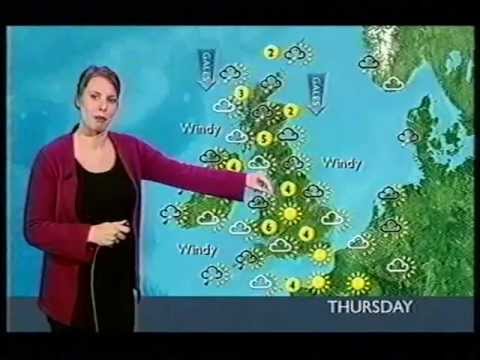 BBC Weather 22nd February 2004 - YouTube