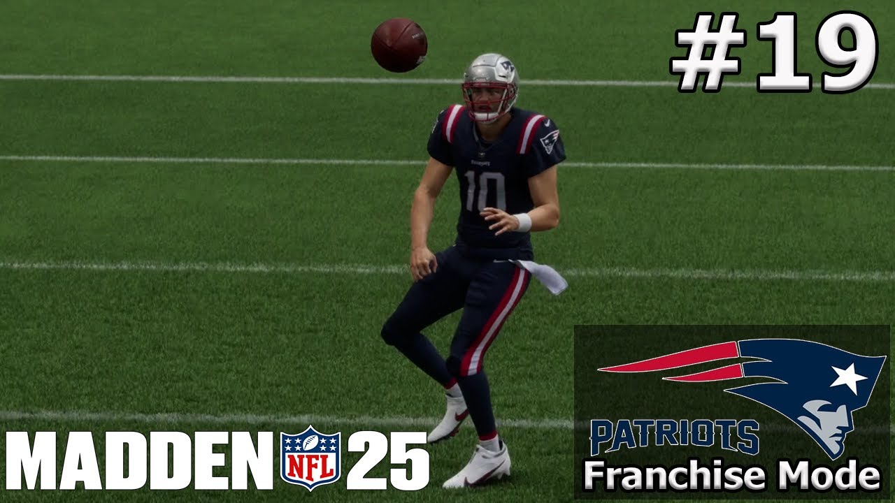 Drake Maye Passes for 40th TD of the Season|| Madden 25 New England ...