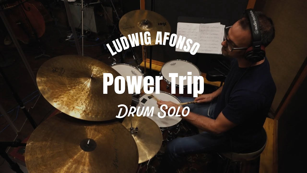 MOSTLY BOP DRUMS | Ludwig Afonso's Drum Solo on "Power Trip" - YouTube
