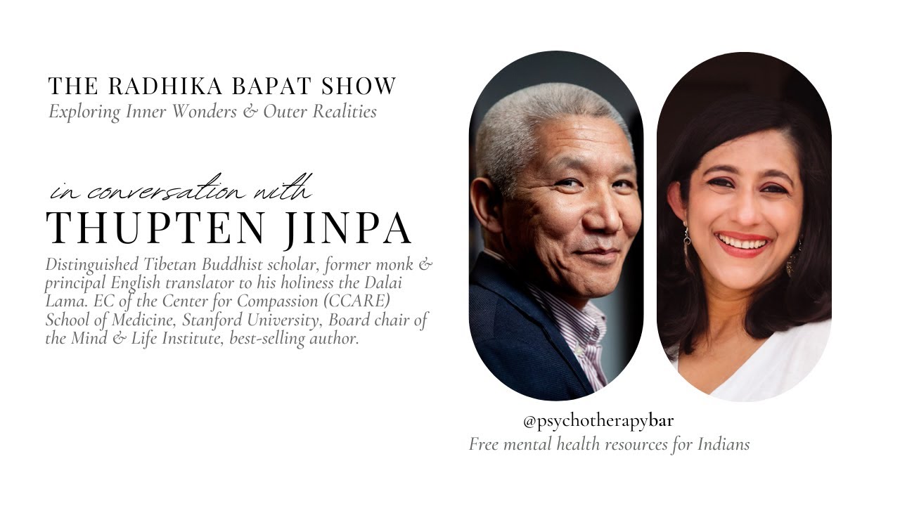 Q&A with Thupten Jinpa: Bridging East & West Philosophy & Neuroscience ...