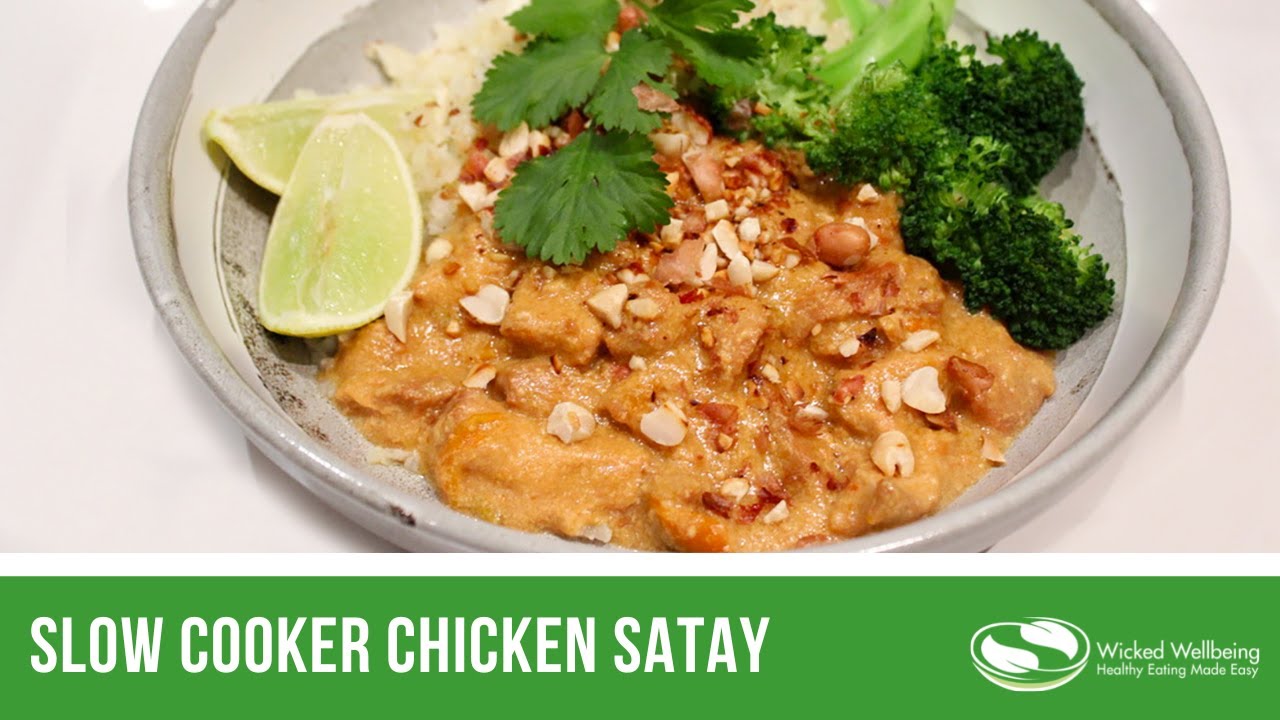 Healthy Chicken Satay | Healthy Recipes | Healthy Eating - YouTube