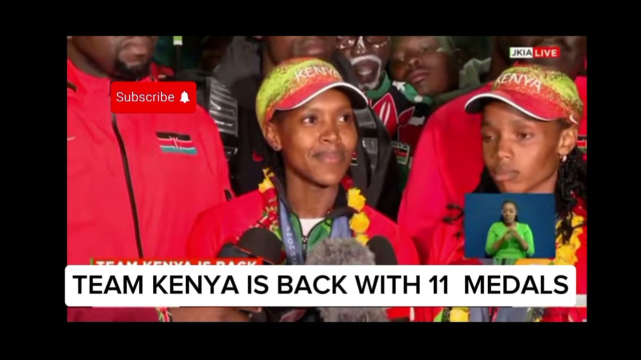 TEAM KENYA IS BACK!! ATHLETICS KENYA ARRIVE FROM PARIS FRANCE WITH ...