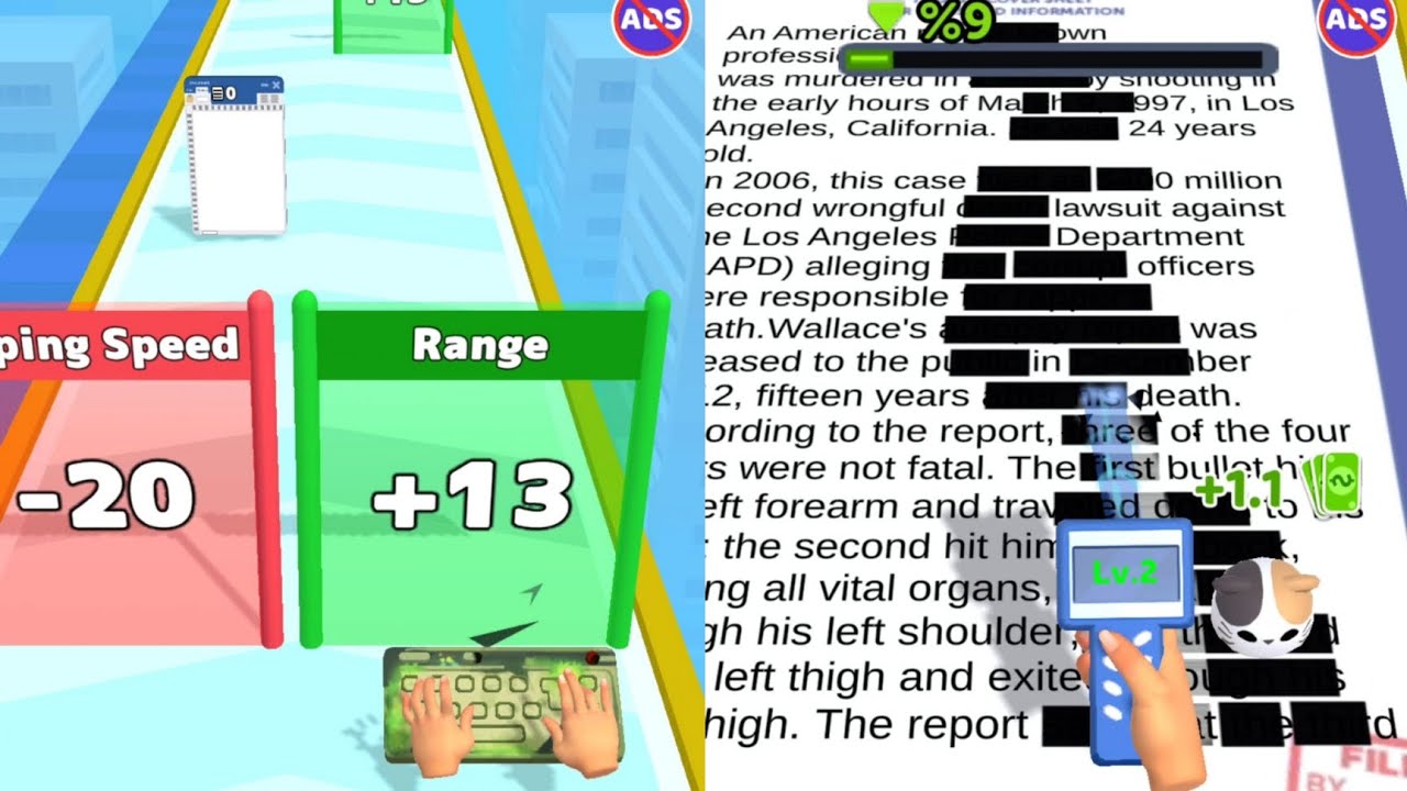 Typing Shooter Gameplay walkthrough 2 - YouTube