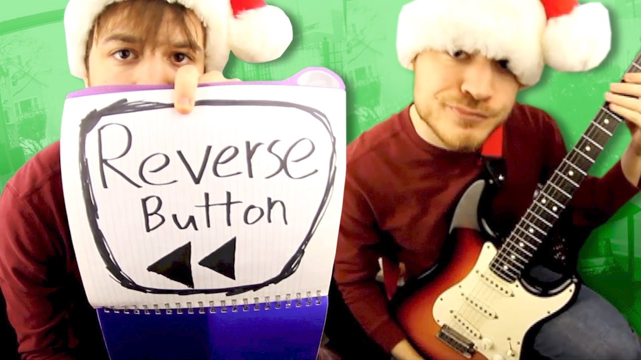 Performing "We Wish You A Merry Christmas" BACKWARDS - YouTube