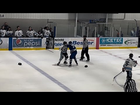 Zachary Gravel Vs David Lafrenière LHSAAAQ (01/03/2024) - YouTube