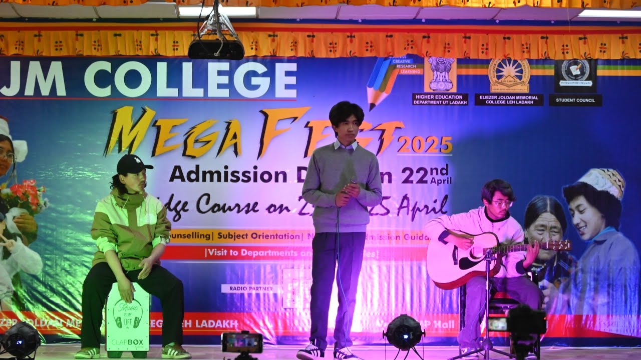 ENROLLMENT FEST 2025 EJM COLLEGE LEH LADAKH - YouTube