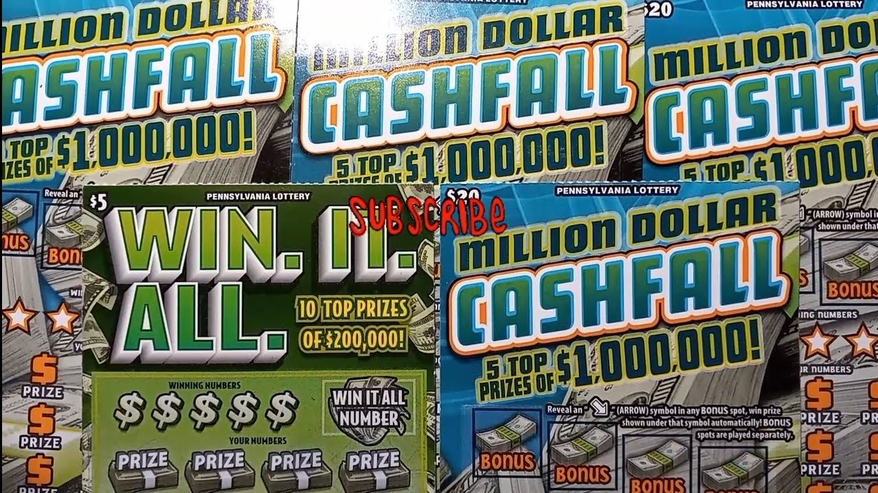 WIN IT ALL & CASHFALL can I WIN at ALL🤔PA Lottery scratchoffs🍀 ...