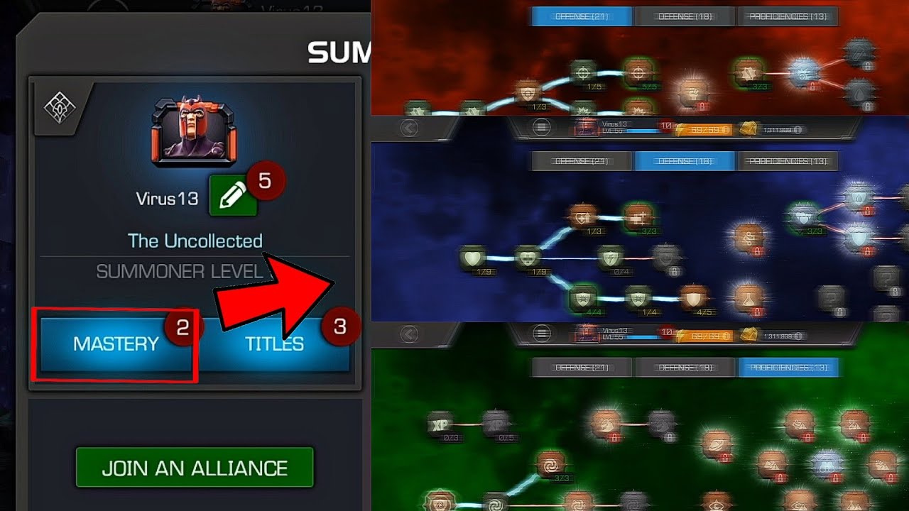 My Current MASTERY Settings🔯 [MCOC] - YouTube