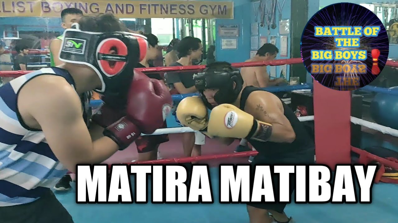 BATTLE OF THE BIG BOYS MATIRA MATIBAY | Julius Amar tv - YouTube