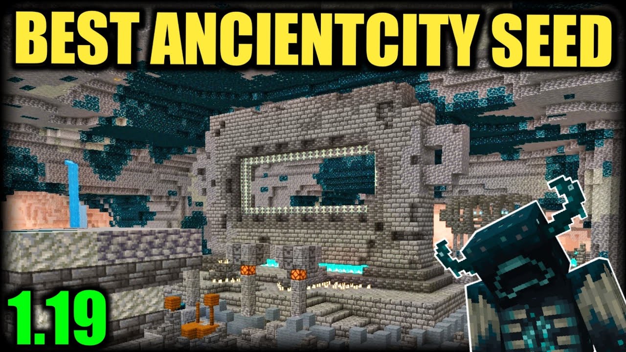 ANCIENT CITY SEED ll MINECRAFT ll (Java/bedrock/mcpe) ll 1.19 IN HINDI ...