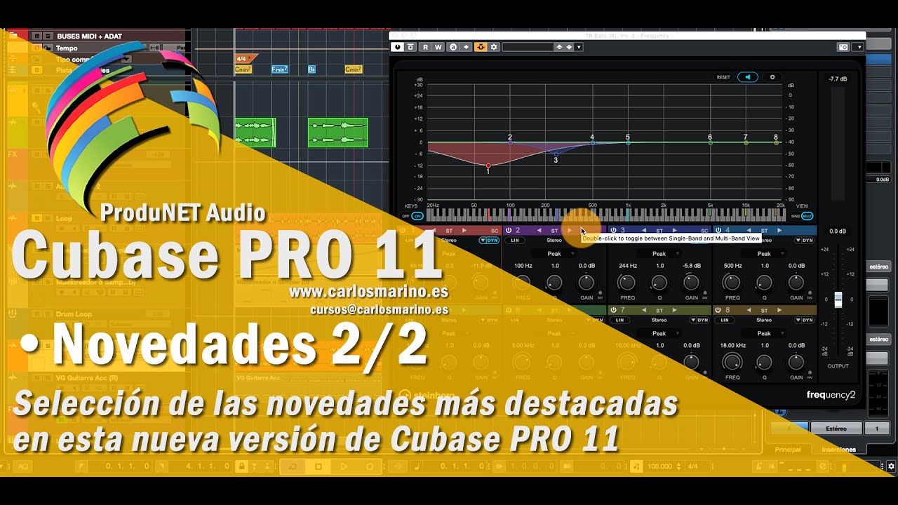 Steinberg Cubase PRO 11 - Novedades 2/2 - YouTube