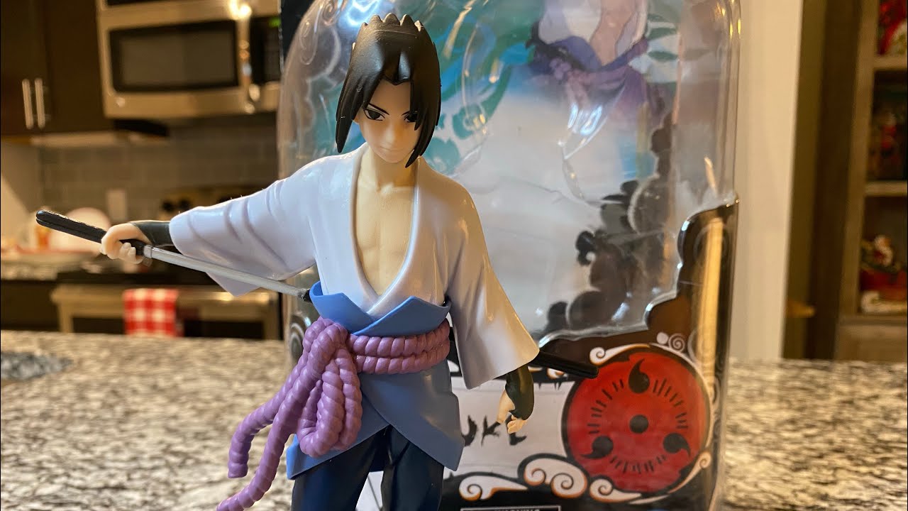 SASUKE ACTION FIGURE UNBOXING - NARUTO SHIPPUDEN TOYNAMI - YouTube