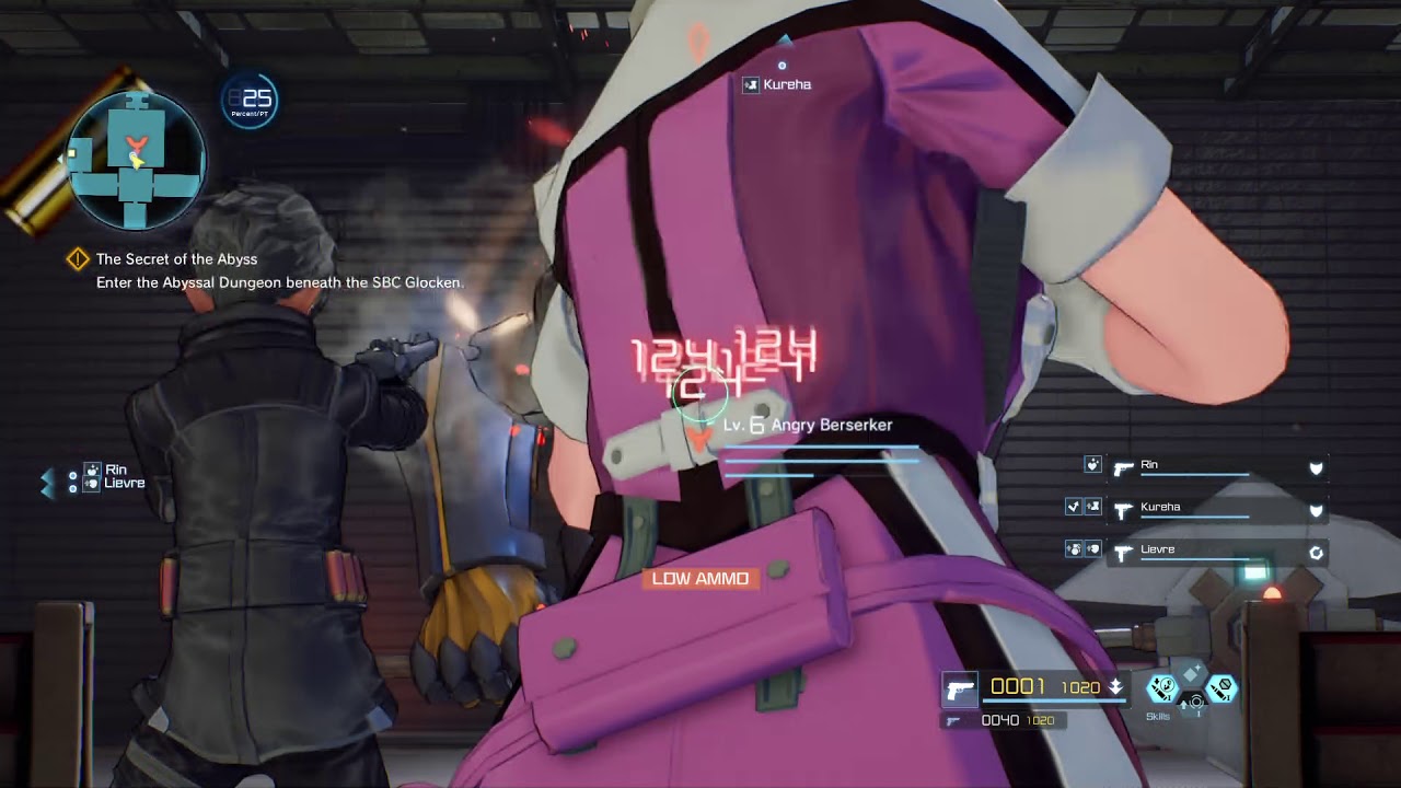 Sword Art Online Fatal Bullet - Mask of the Abyss pt 2 - YouTube