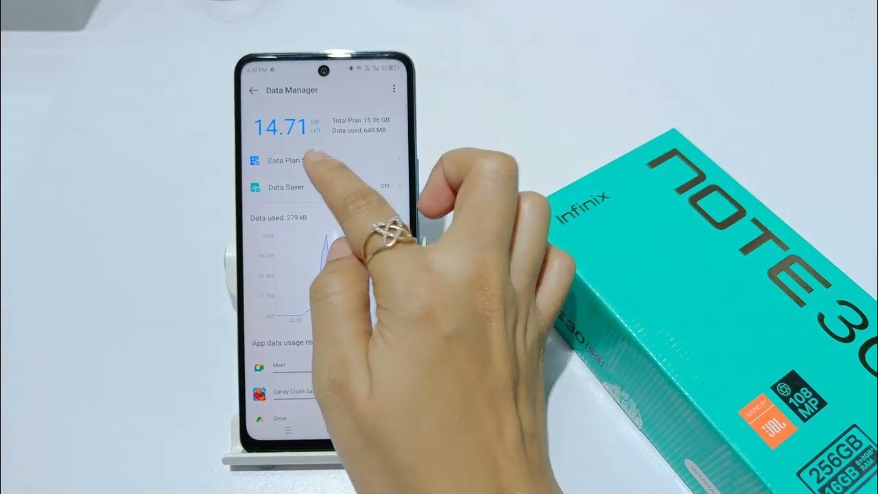 How to turn off data limit in infinix note 30 5G | infinix note 30 pro me data usage off kaise ...