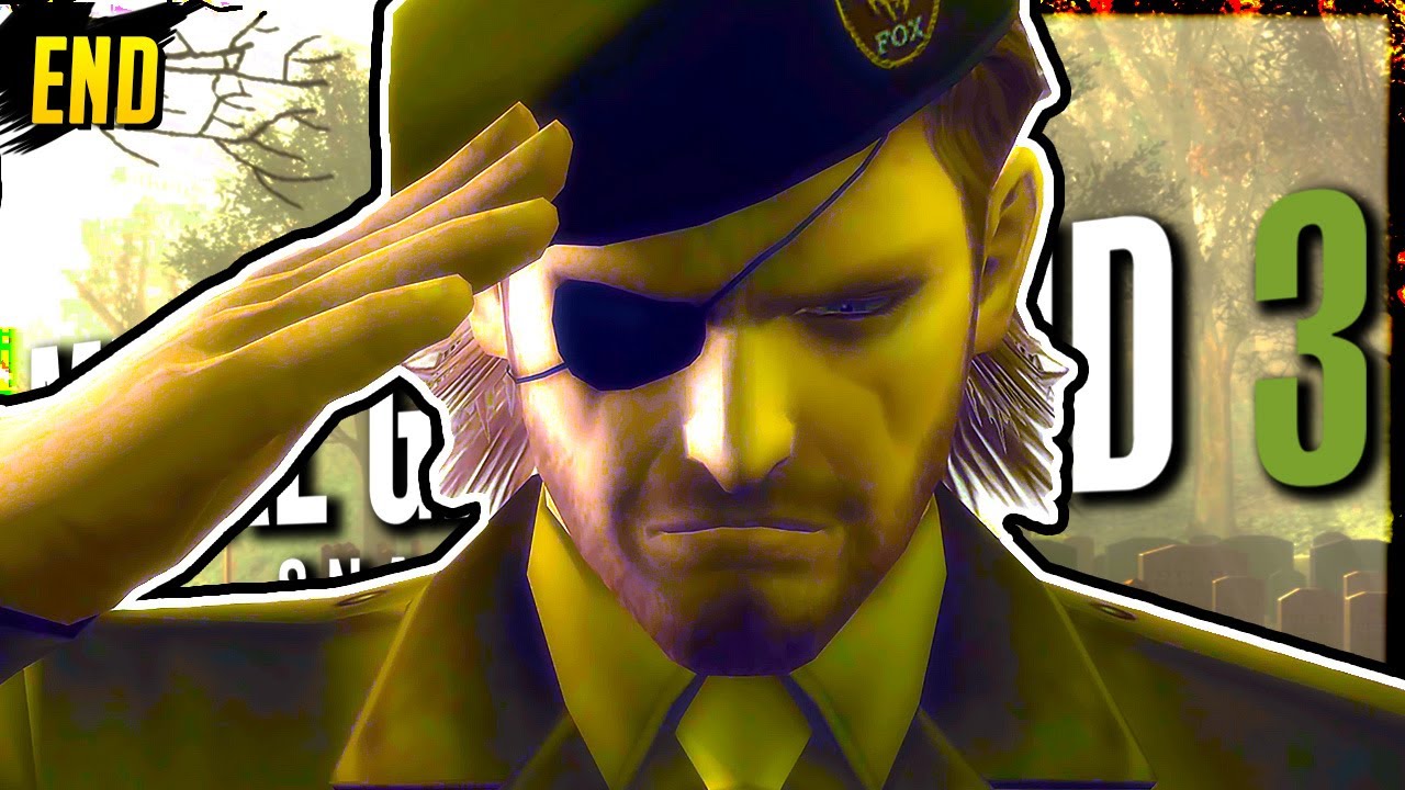 A True Patriot | Let's Play Metal Gear Solid 3 Blind Part 14 Ending ...