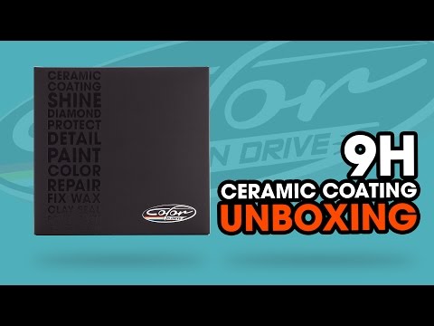 9H Car Ceramic Coating Paint Protection Unboxing - Color N Drive Deep Gloss