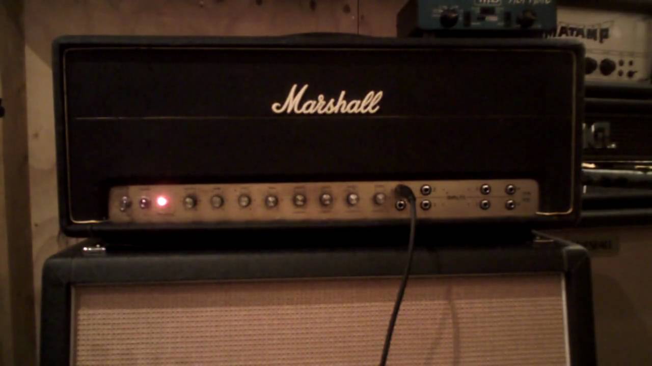 1966 Marshall Jtm 100 - YouTube