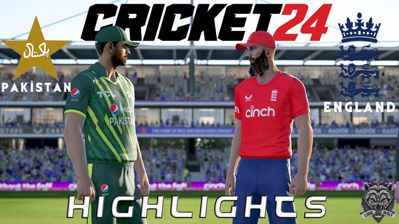 Powerplay Rivals | Pakistan vs England | Cricket 24 Immersive Graphics ...