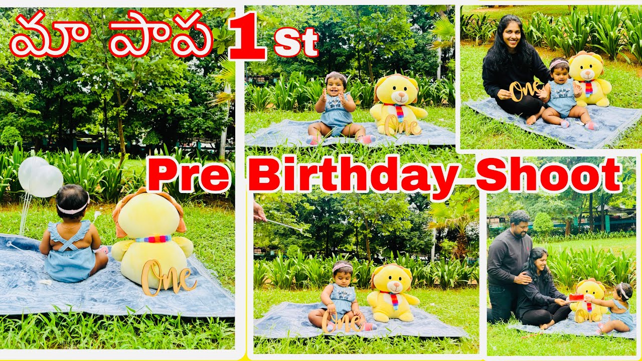 1st pre birthday shoot under 1000Rs/- 🙀 ️👍 ⁠ 1 year baby photoshoot ...