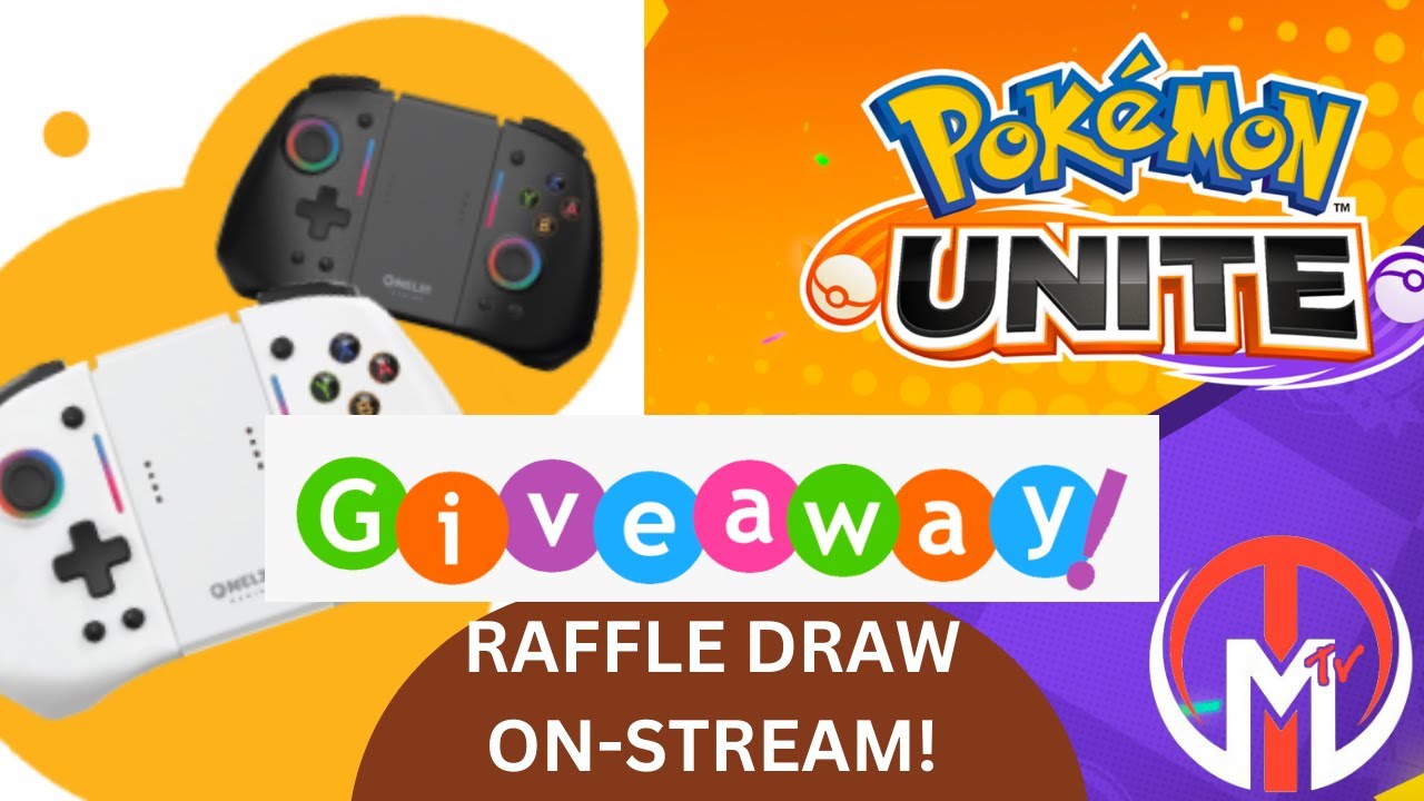GIVEAWAY RAFFLE DRAW after game // Pokemon Unite Lets Go!!! RANK // # ...