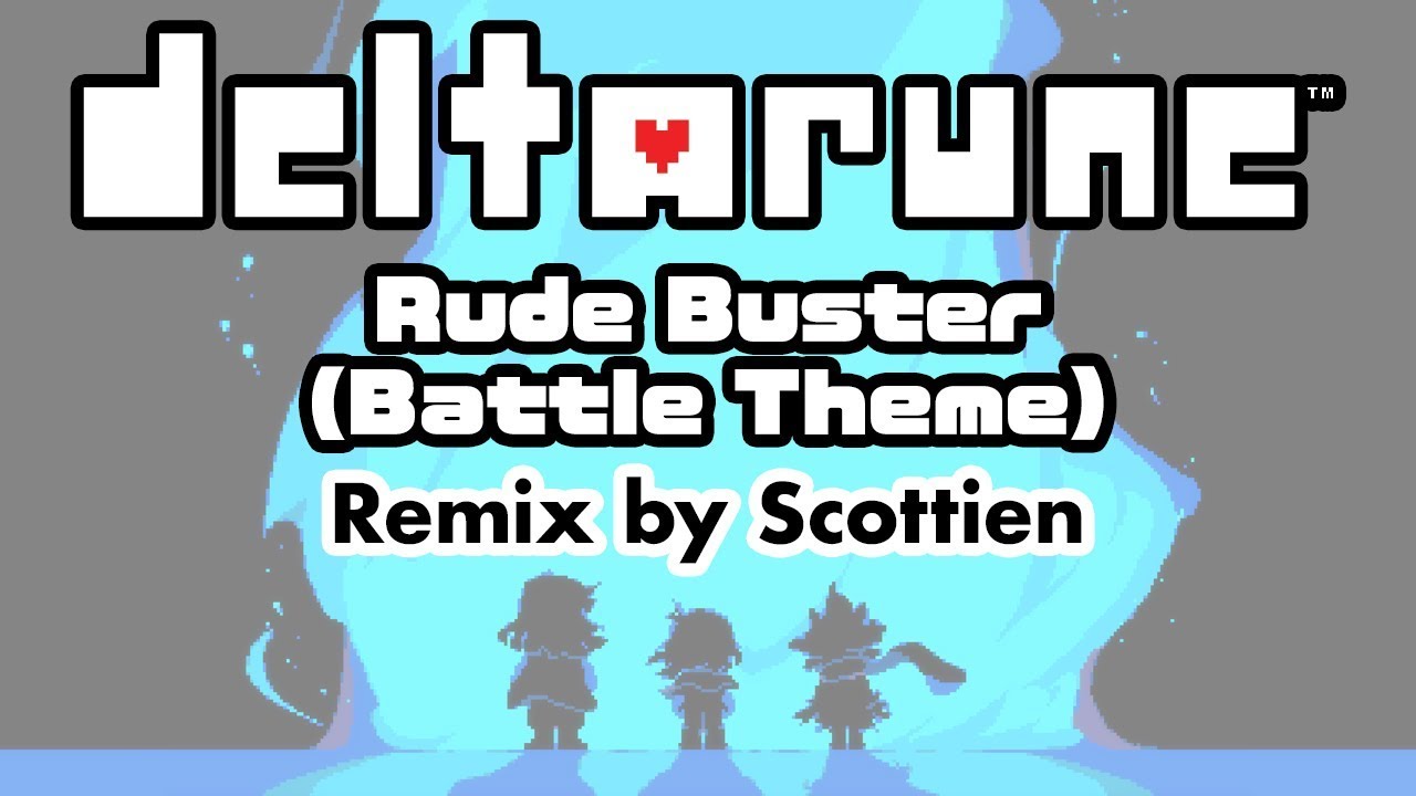 DELTARUNE - Rude Buster (Battle Theme) [Remix] by Scottien - YouTube