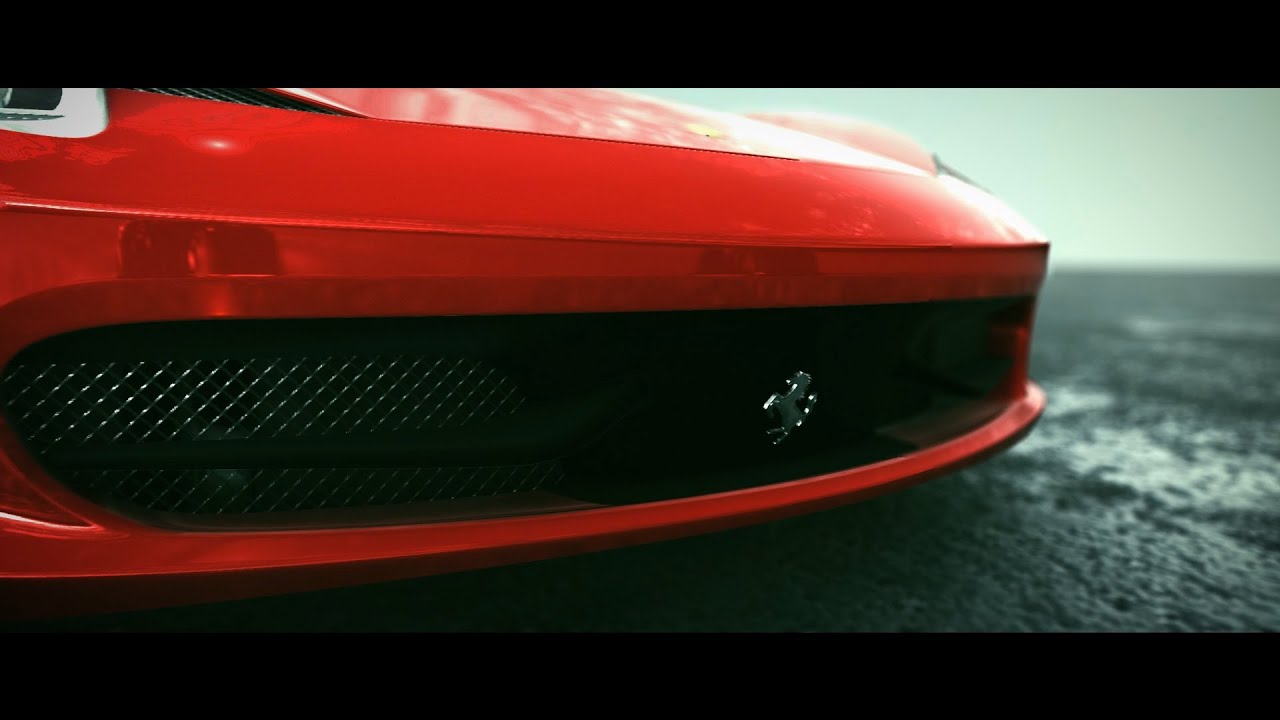 FERRARI F8 realistic animation in Element 3D | After effects Video ...