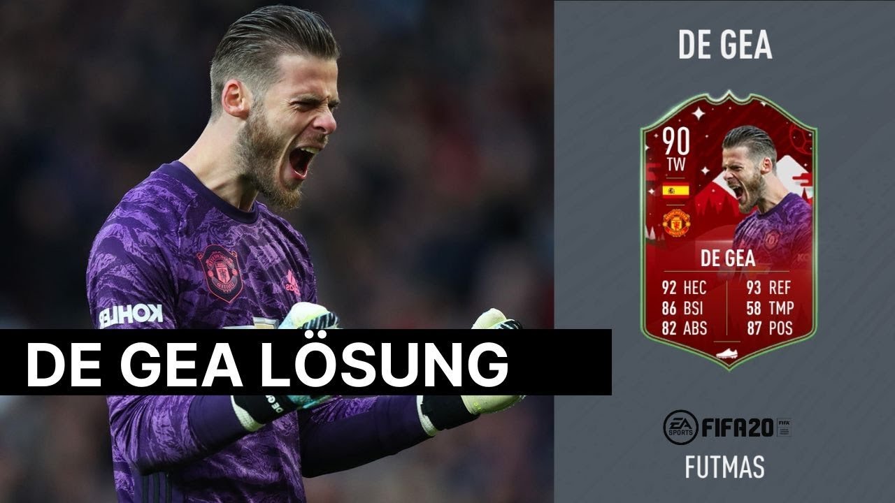 Futmas David De Gea 90 đ
GĂŒnstige Sbc Lösung Ohne LoyalitĂ€t Fifa 20