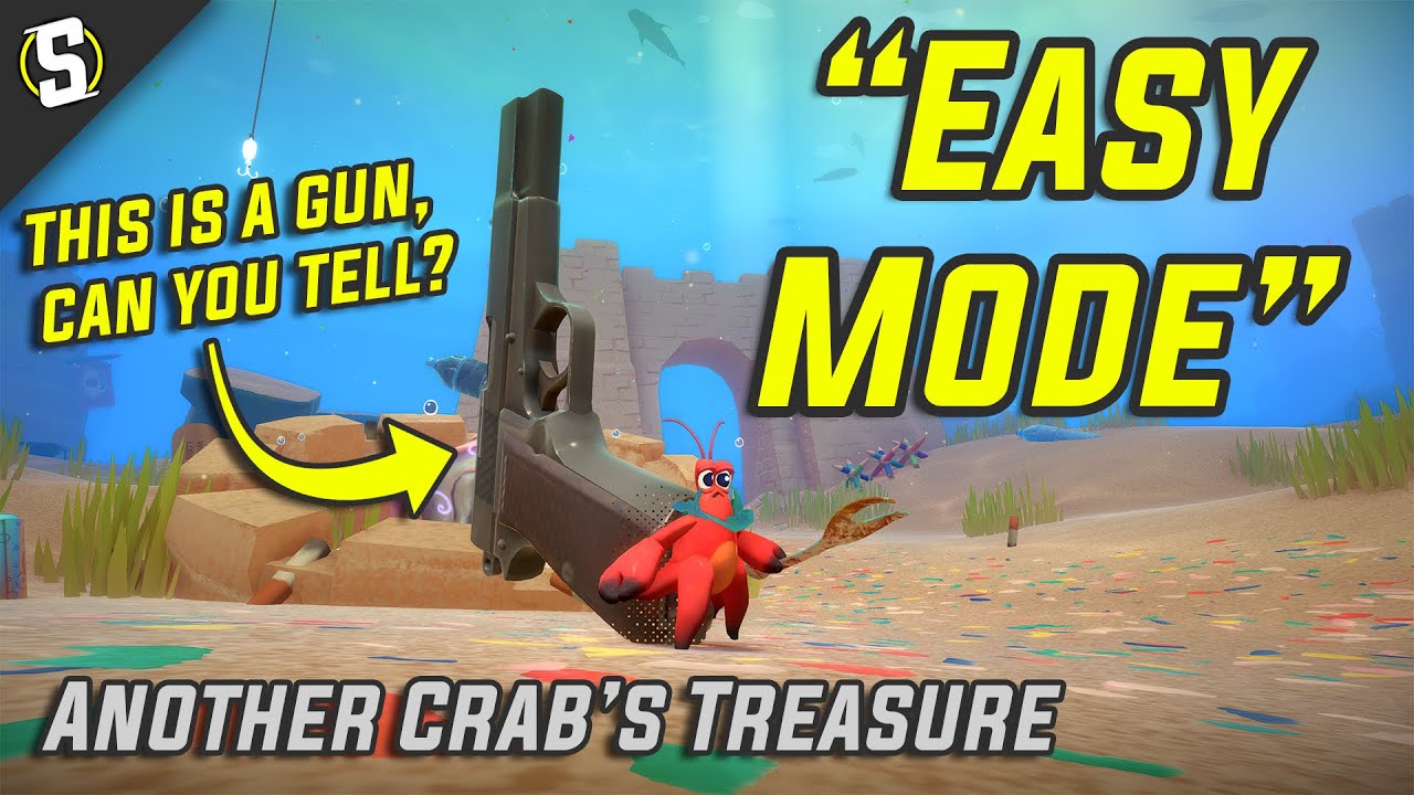 Honey, Why Does The Crab Have A GUN?! | Another Crab's Treasure - YouTube
