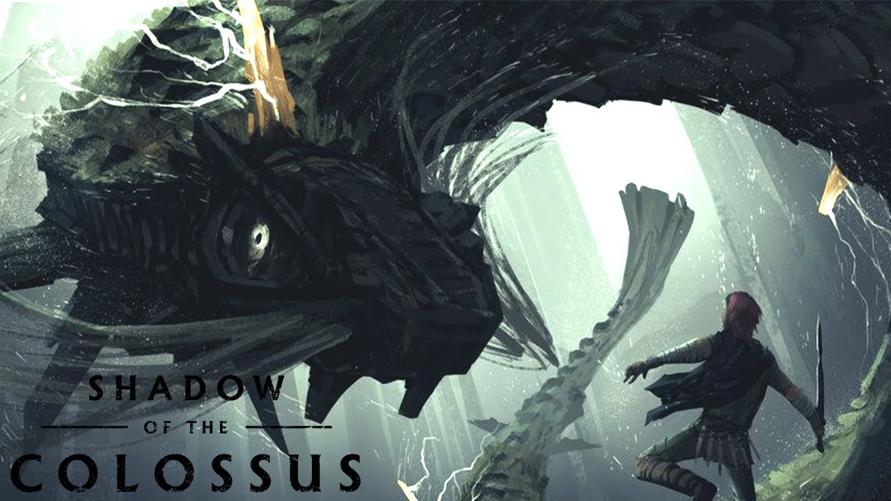 Shadow of the Colossus Remake #7 Hydrus o Colosso peixe elétrico 🐟⚡ ...