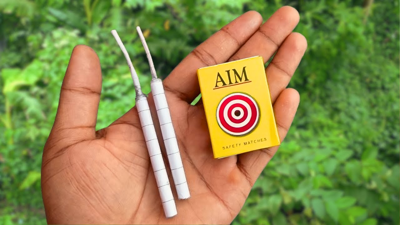 How to Make Fire Crackers at Home with Matches | How to make Paper ...